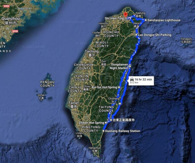 2026 Eastern Taiwan Tour of six days – Baocher｜Charter Car Tour